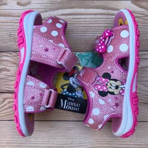 Disney | Shoes | Disney Minnie Mouse Pink Sandals | Poshmark